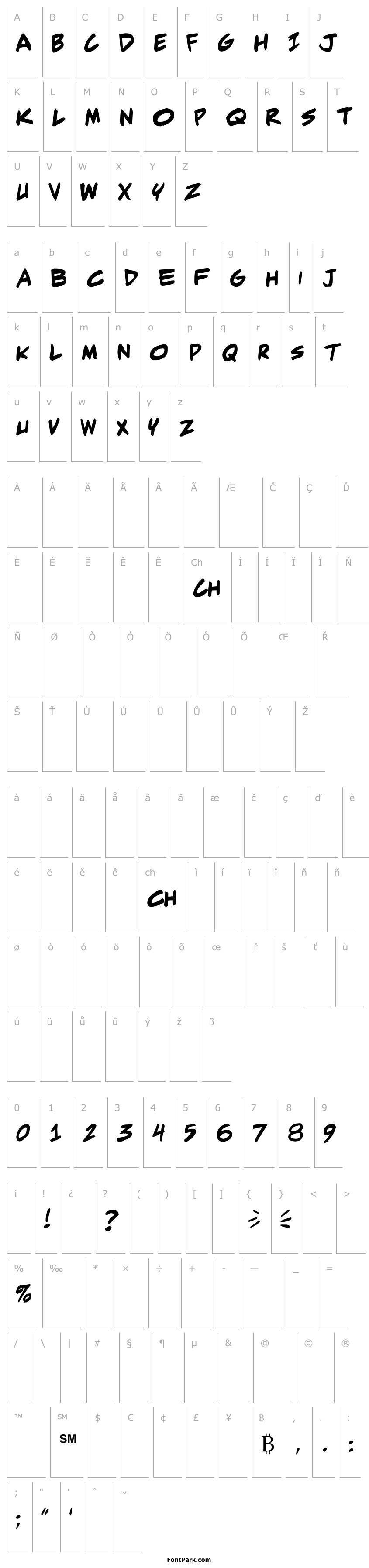 Adam Warren pro Bold Font | FontPark.com