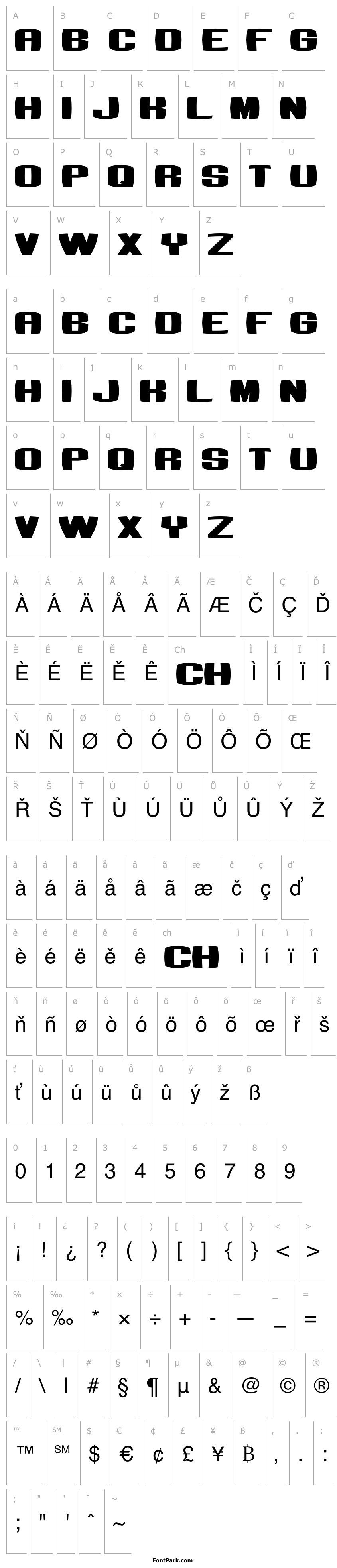 Bumbastika Font | FontPark.com