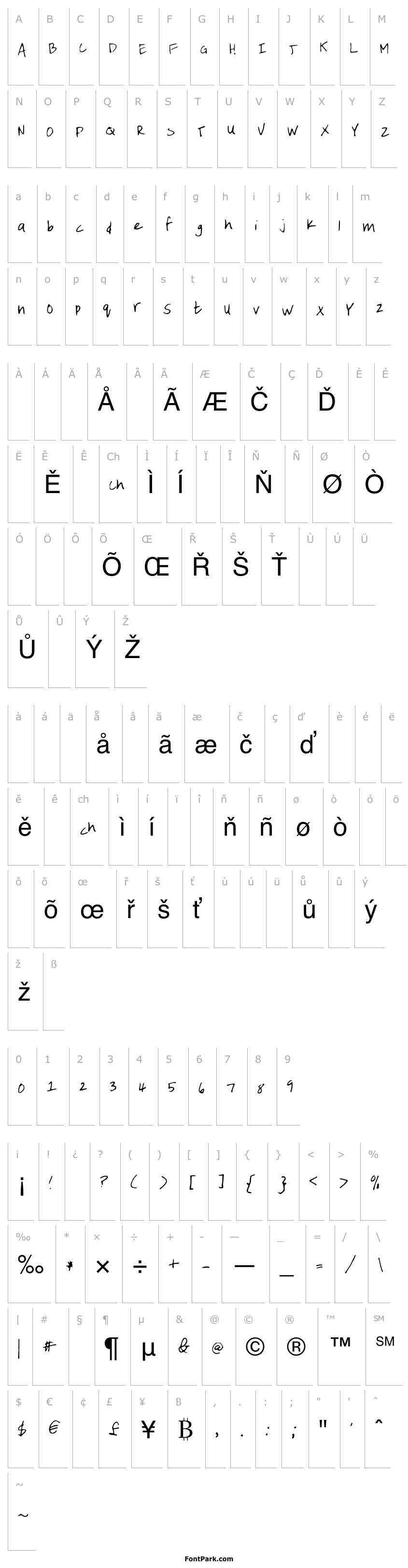 EmileeHandwriting Font | FontPark.com