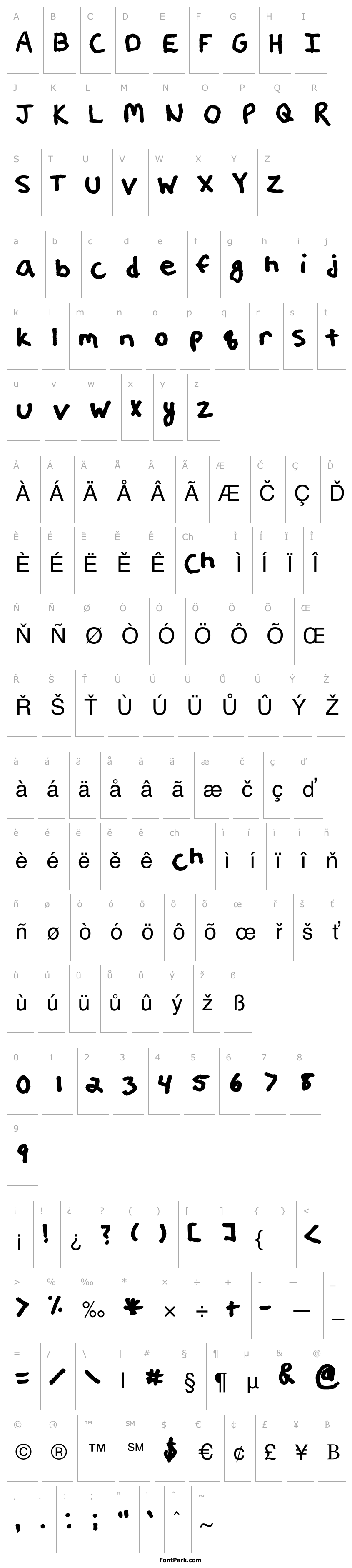 Erin's Handwriting 2 Font | FontPark.com