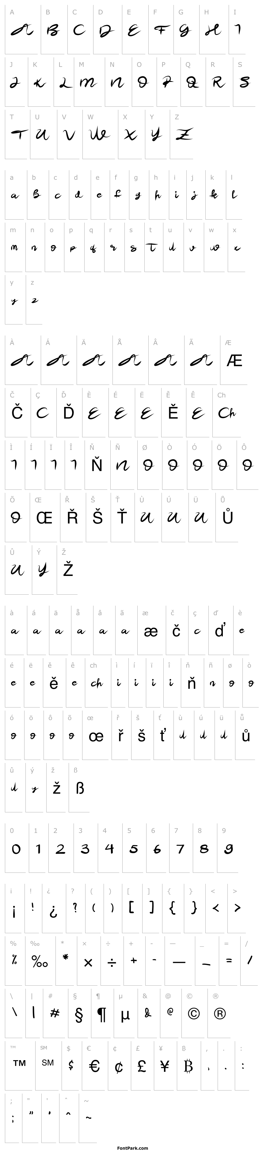 Flashback Font | FontPark.com