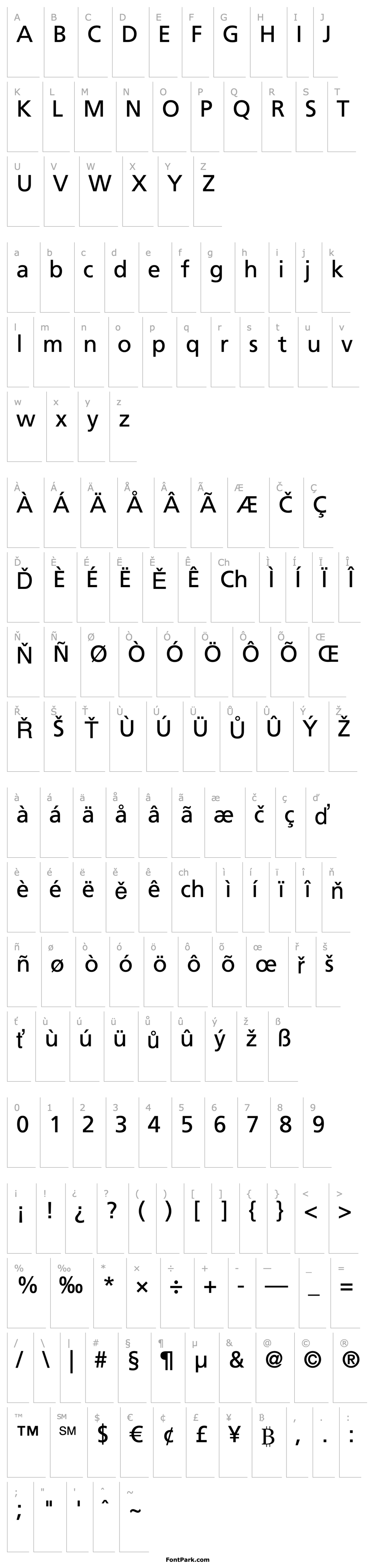 Frutiger CE Font | FontPark.com