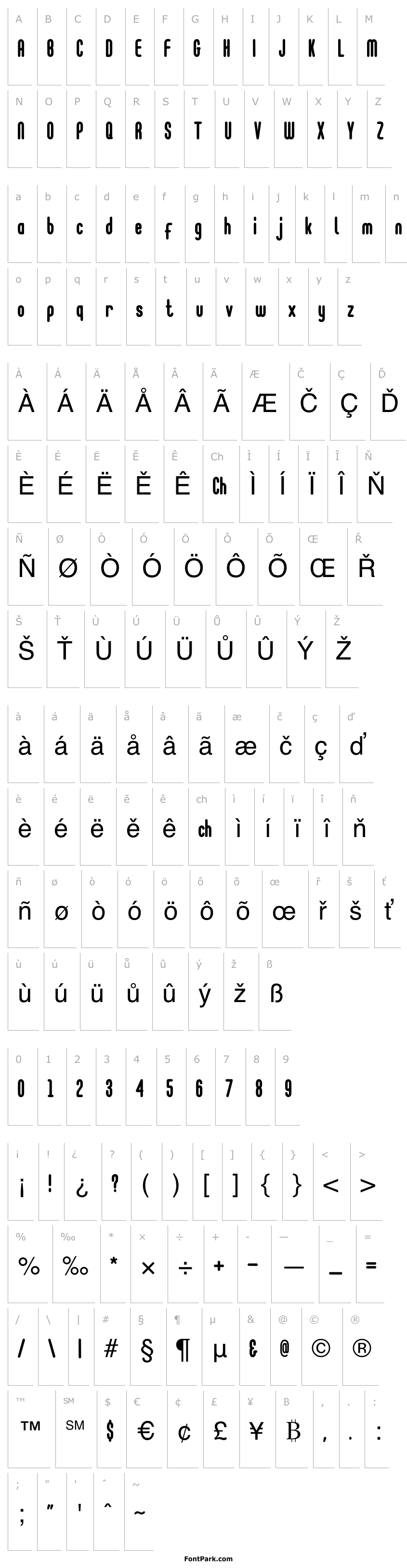 Go Cloud Font | FontPark.com