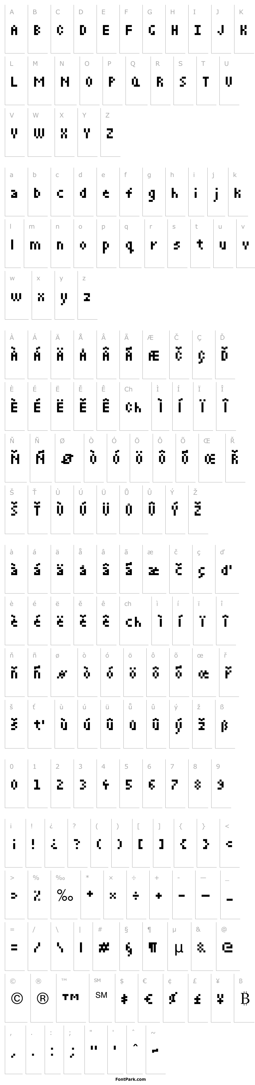 hgjb Regular Font | FontPark.com