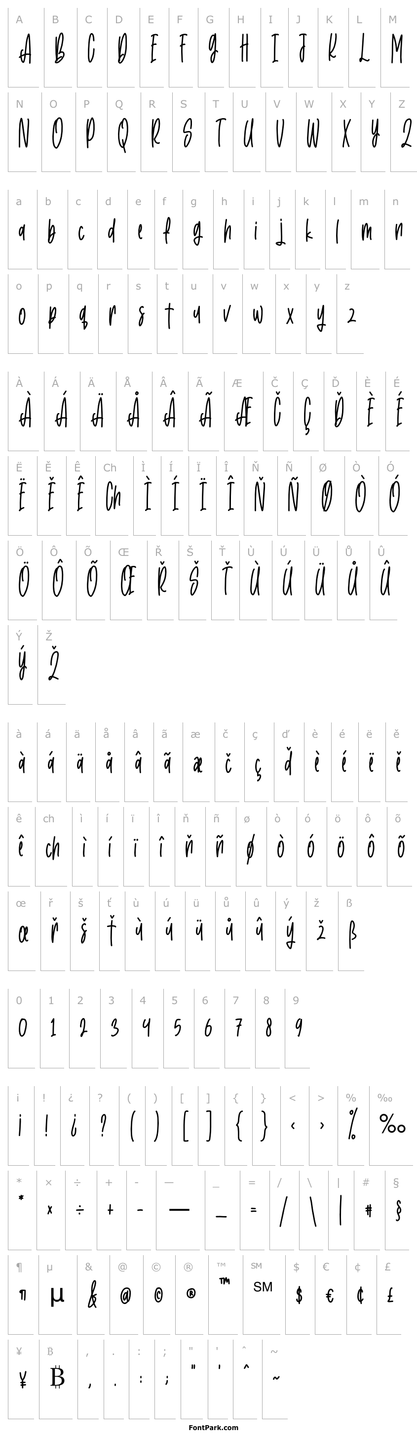 Just Ruth Font | FontPark.com