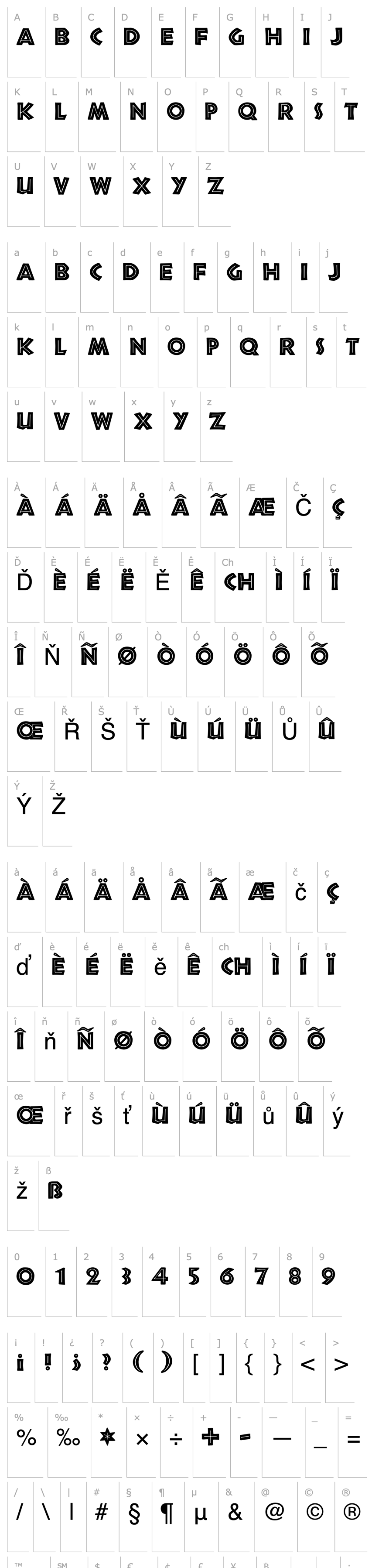Neuland-Inline Font | FontPark.com