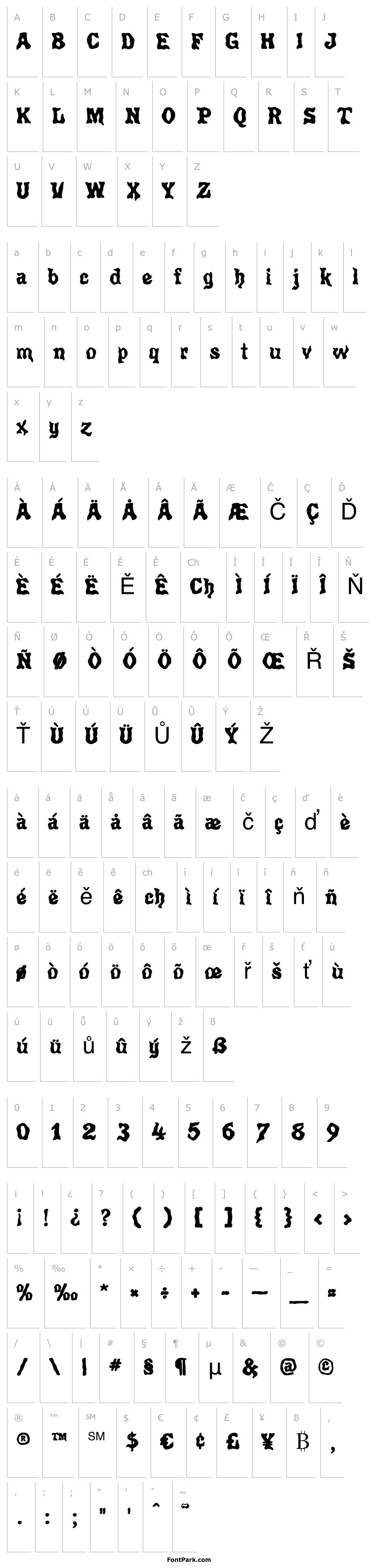 Poultrygeist Font | FontPark.com