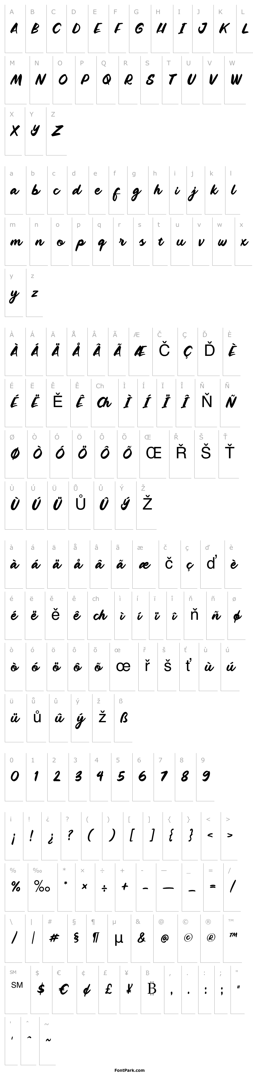 River Script Font | FontPark.com