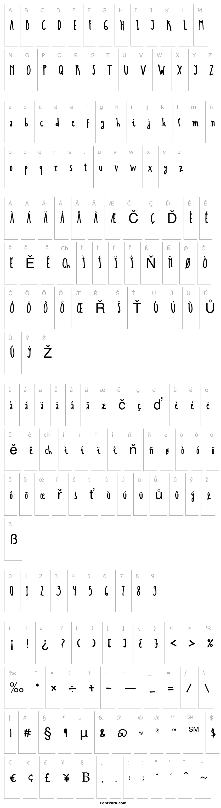 Scratch Ink Font | FontPark.com