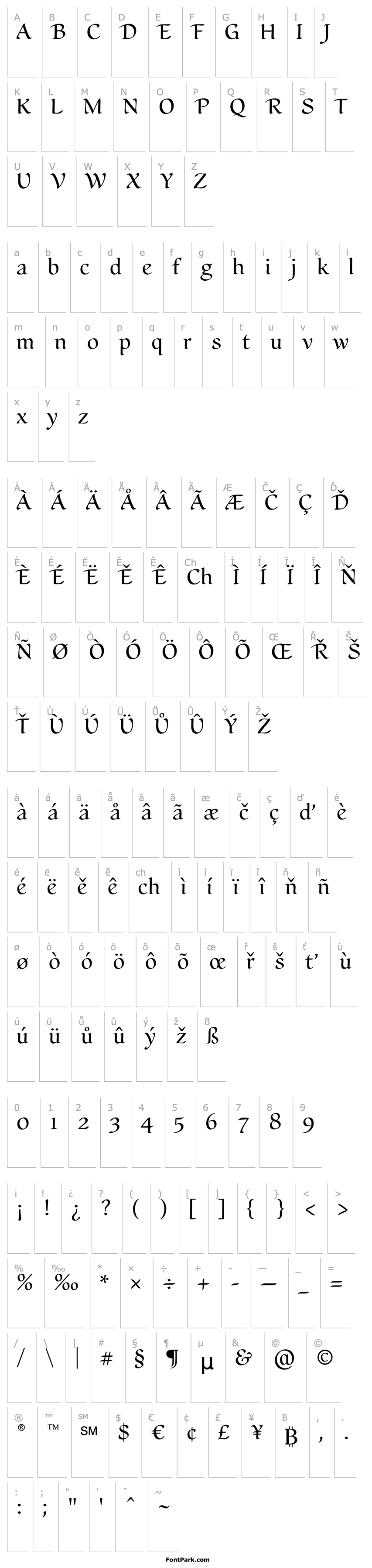 Scrivano Font | FontPark.com