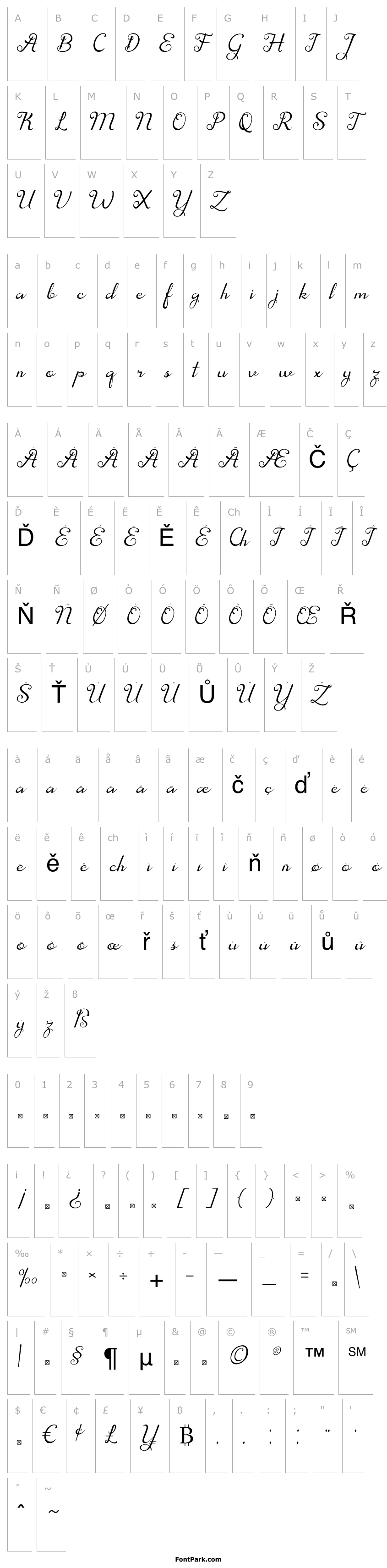 Velisya Font | FontPark.com