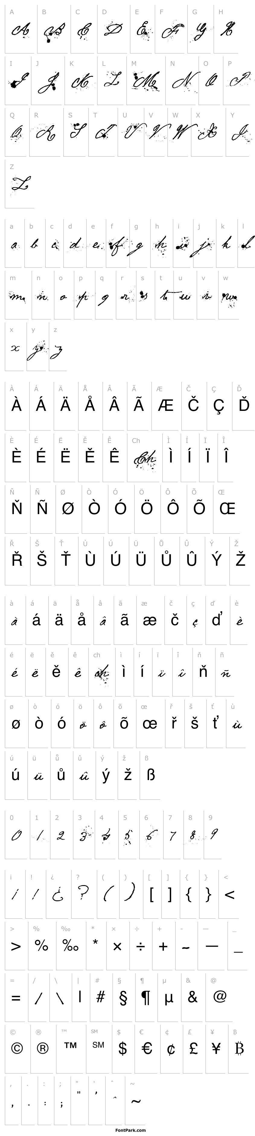 War Letters Font | FontPark.com